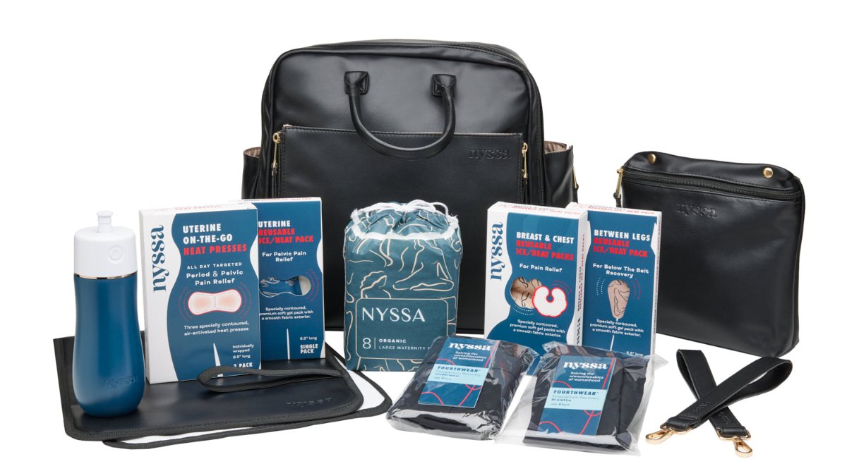 Mother Bag + Essential Postpartum Kit – Nyssa