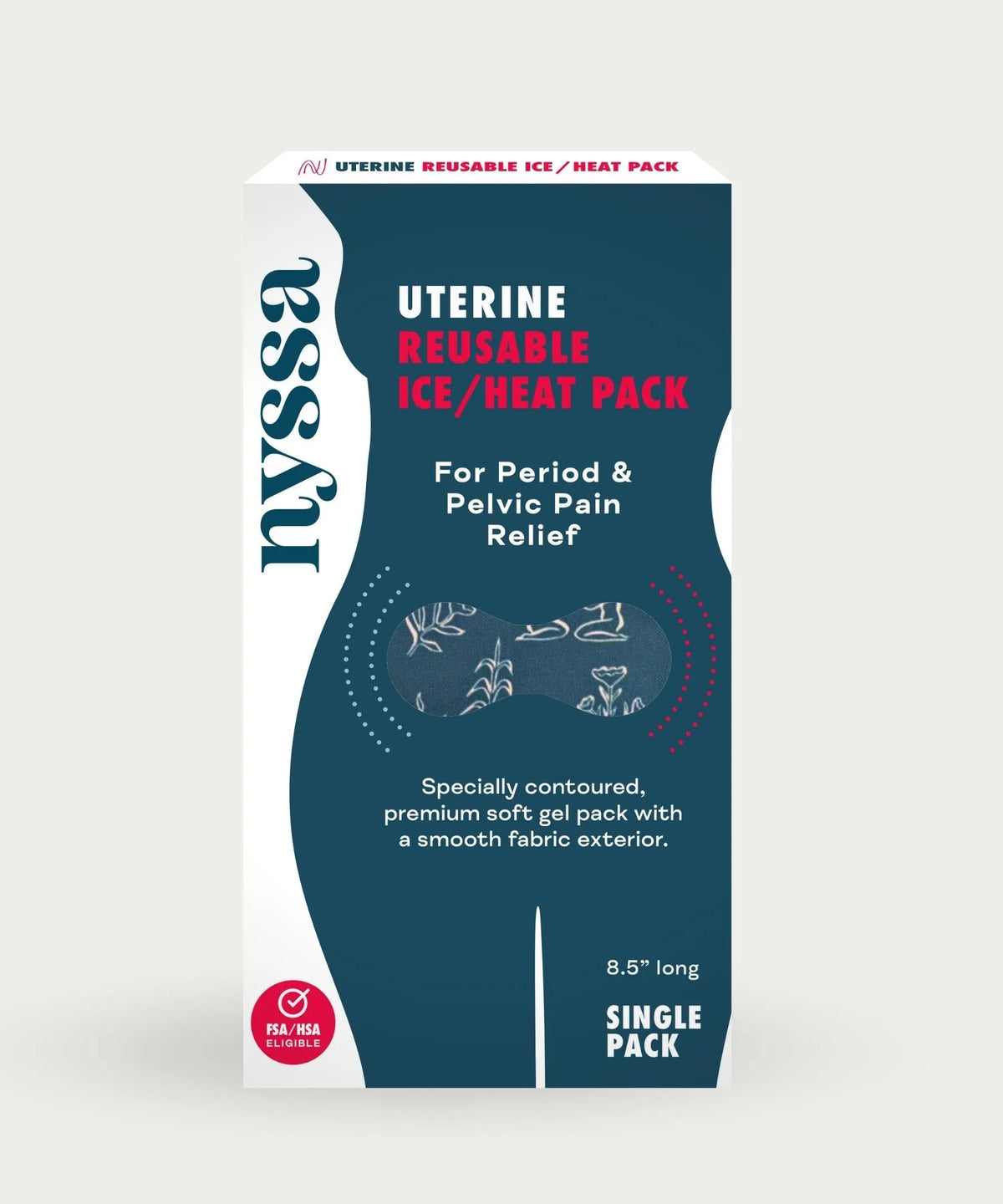 Uterine Reusable Ice/Heat Pack for Period & Postpartum Pain – Nyssa